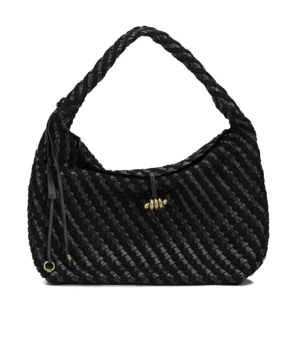 GIANNI CHIARINI Woven Handbag - Black