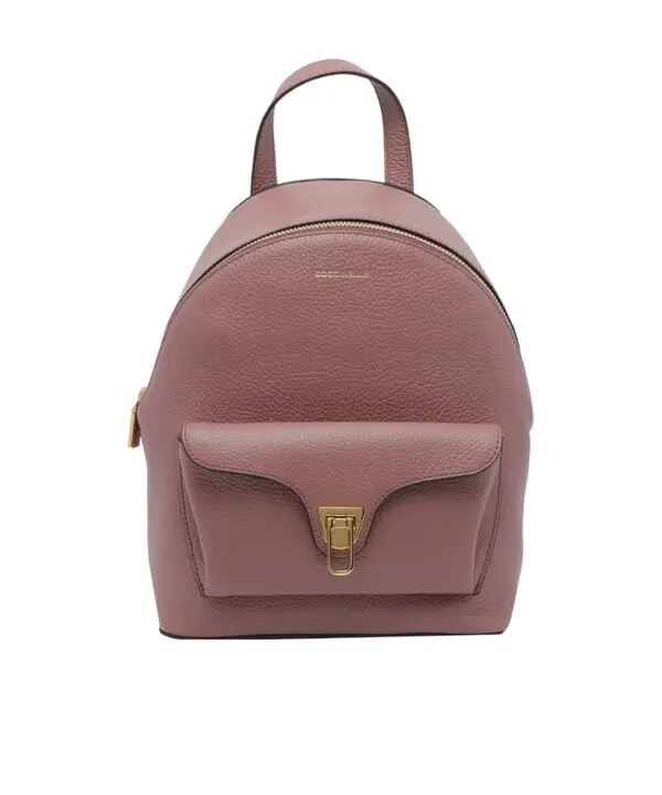 COCCINELLE Beat Generation Flap Pocket Backpack - Brown
