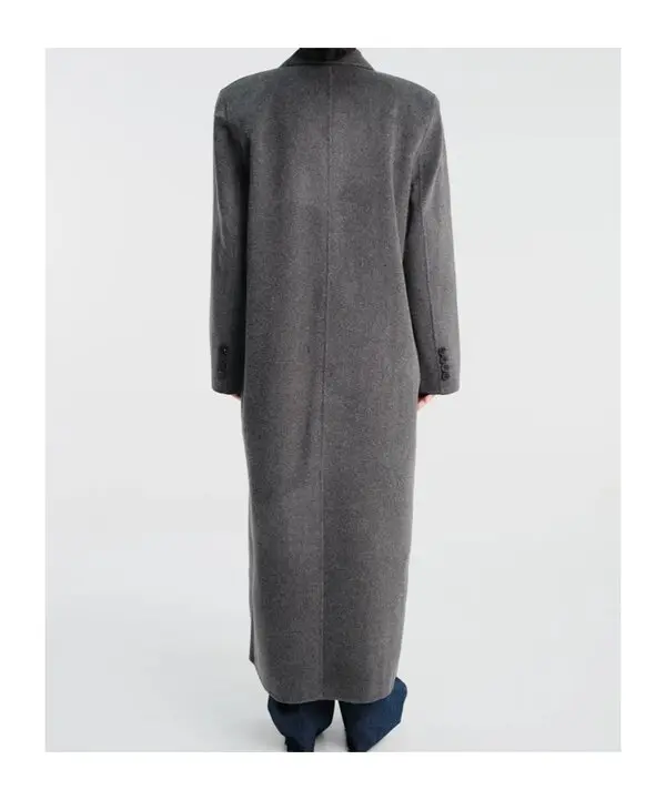 THE FRANKIE SHOP Wool Double-breasted Coat