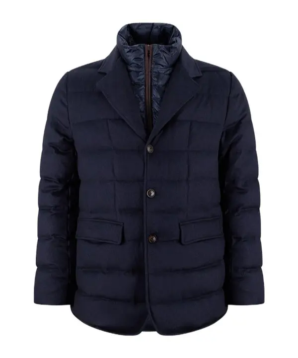 Herno Quilted Long-sleeve Padded Jacket