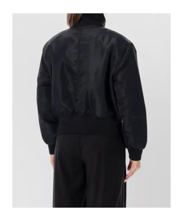 THE FRANKIE SHOP Stand Collar Zip Up Jacket