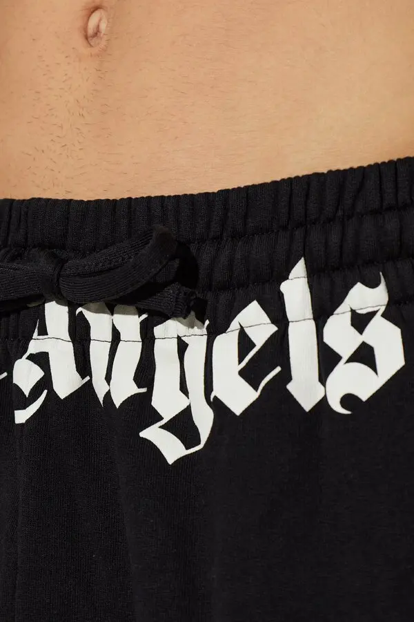 Palm Angels Elastic-waist Athletic Pants
