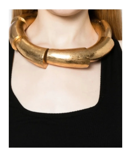 MONIES Orchid Link Necklace