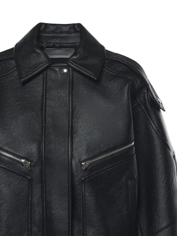THE FRANKIE SHOP Leather Jacket