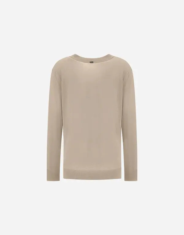 Herno Ribbed-knit V-neck Cardigan