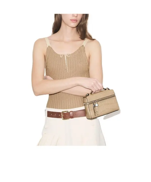 Tory Burch Box Bag - Nude