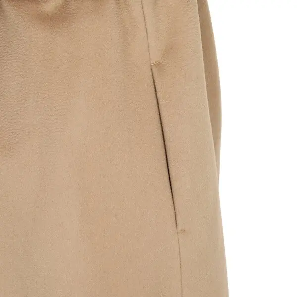 Max Mara Belted Midi Wrap Coat - Camel