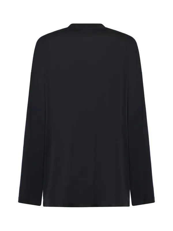 THE FRANKIE SHOP Long Sleeve Top - Black