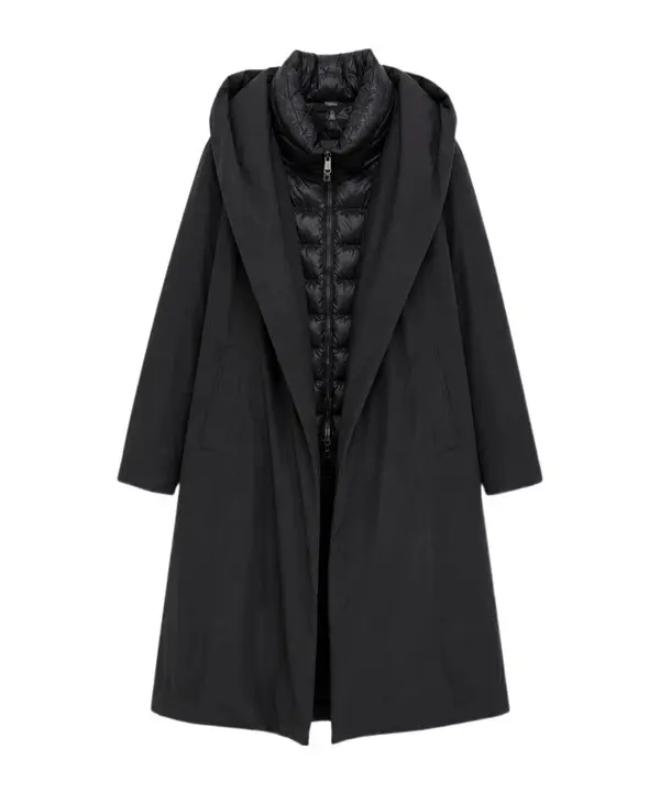 Herno Double-layer Windproof Down Jacket - Black