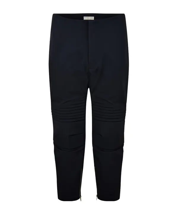 Bottega Veneta Slimfit Woven Trousers - Black