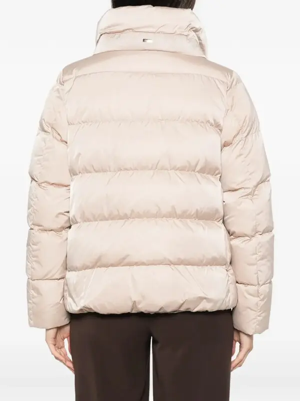 Herno Quilted Long-sleeve Down Jacket