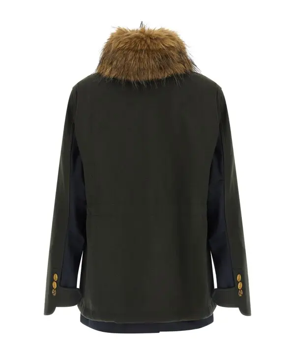 Sacai Long-sleeved Coat