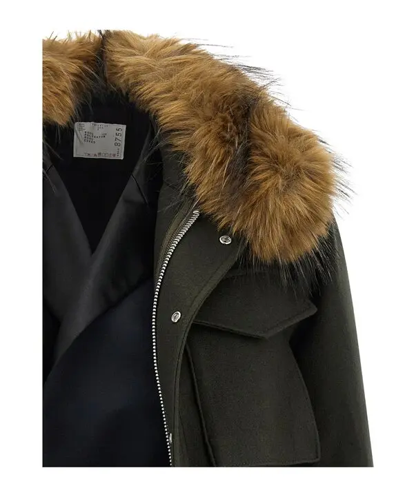 Sacai Long-sleeved Coat