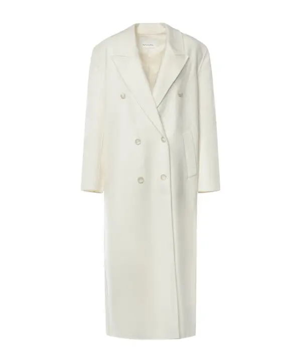 THE FRANKIE SHOP Double-breasted Long Coat