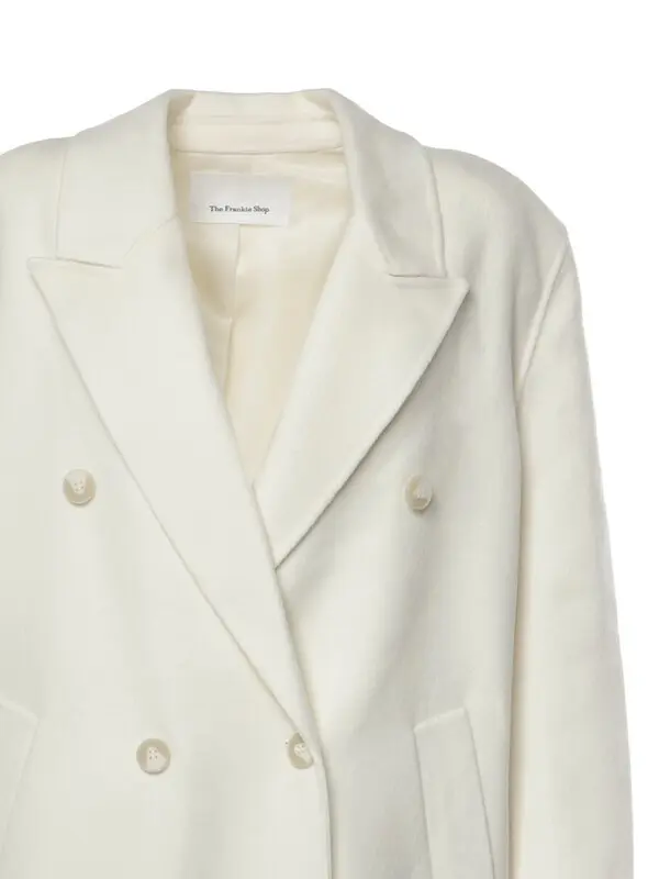 THE FRANKIE SHOP Double-breasted Long Coat