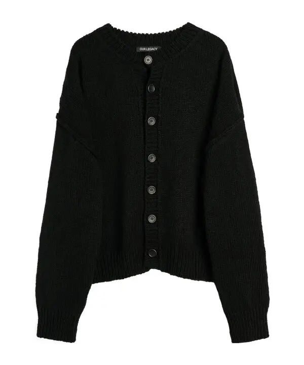 Our Legacy Pitch Cardigan - Black