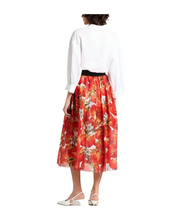 Dolce & Gabbana Printed Midi Skirt