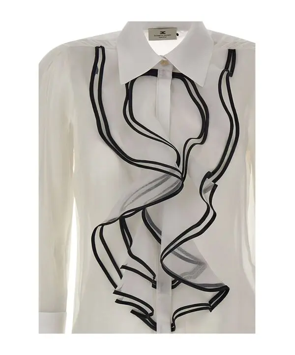 Elisabetta Franchi Ruffled Shirt