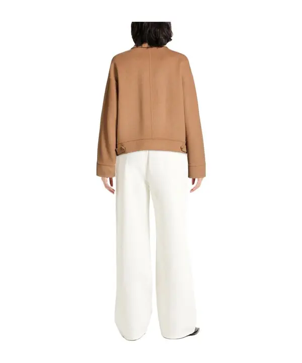 Max Mara Single-breasted Woolen Coat