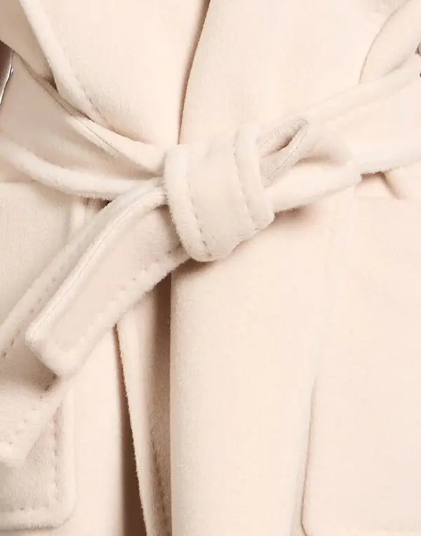 Max Mara Classic Tie Waist Long Coat