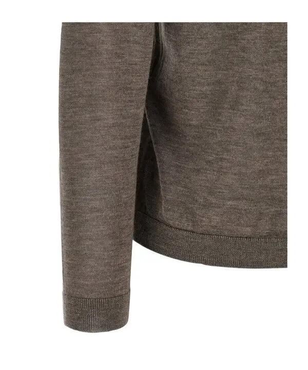 Co Cashmere Rolled-neck Knit Top