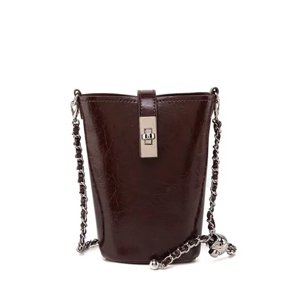 MKF COLLECTION - J'OMOR Evelina Mini Bucket Bag