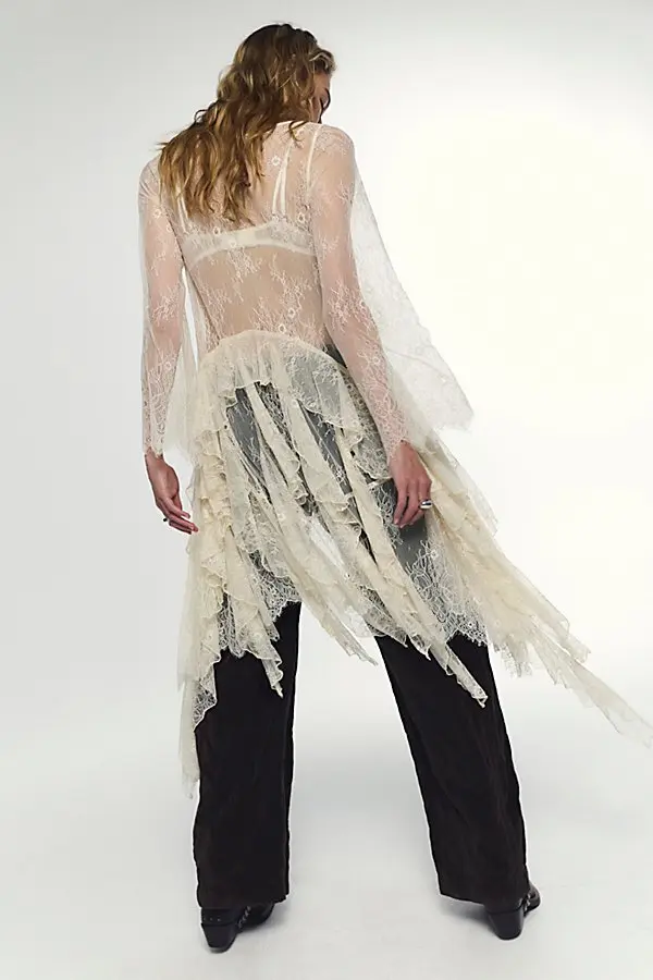 NIGEL PRESTON Floating Angel Long Sleeve Blouse
