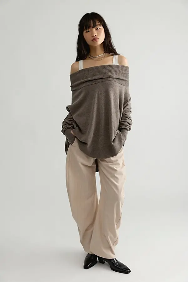 NICHOLAS K Cashmere Cowl Neck Hoodie