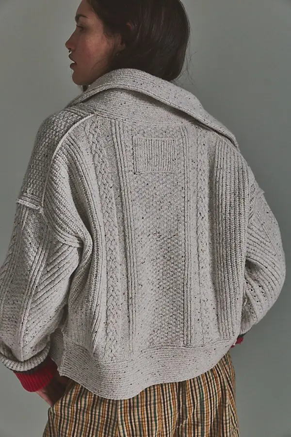 Free People We The Free Yorkshire Lined Sweater