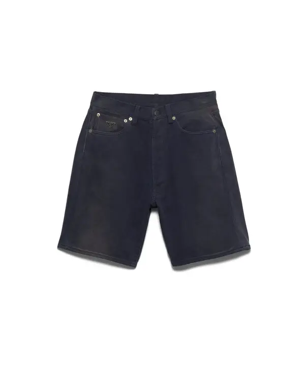 Prada Denim Bermudas