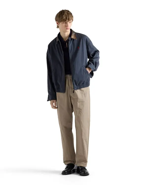Prada Linen Blend Pant