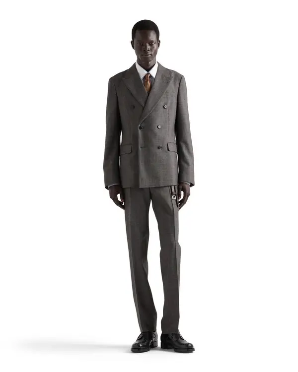 Prada Double-breasted Wool Suit