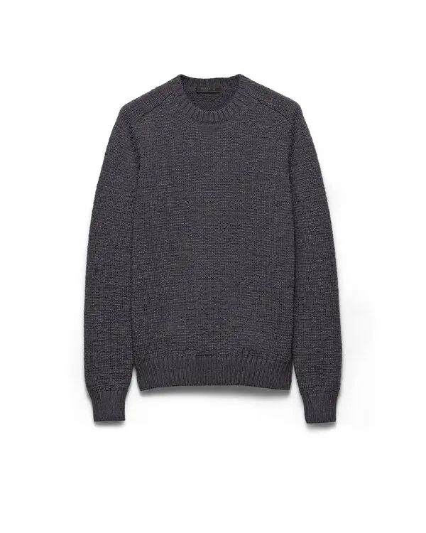 Prada Wool Crew-neck Sweater
