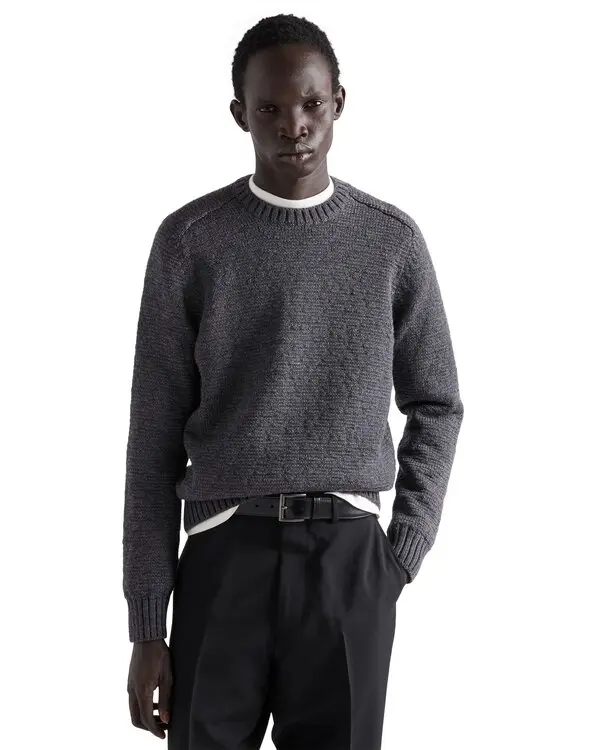 Prada Wool Crew-neck Sweater