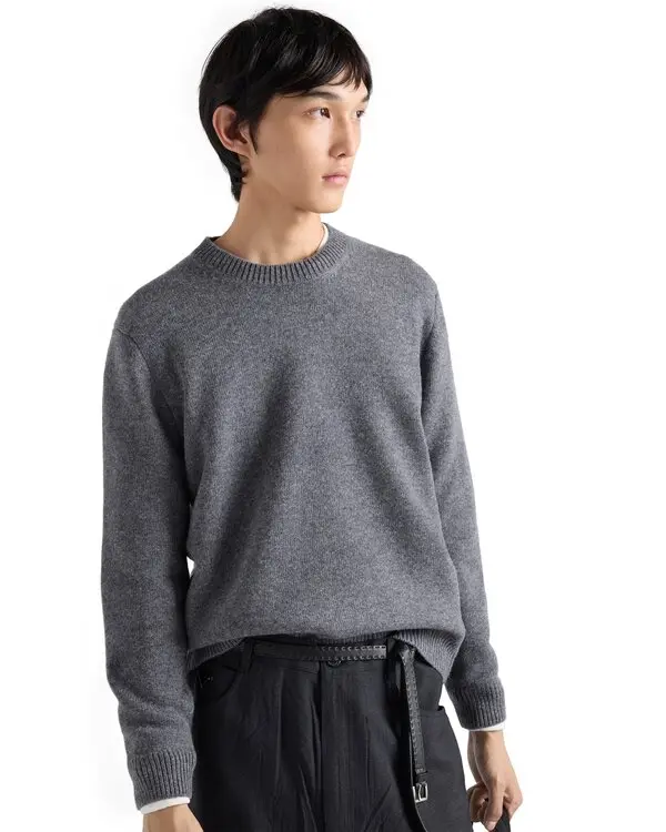 Prada Wool Crew-neck Sweater