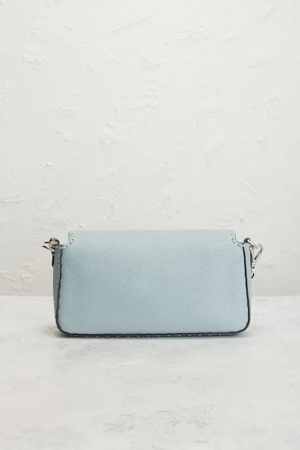 Fendi Selleria Baguette Shoulder Bag - Blue