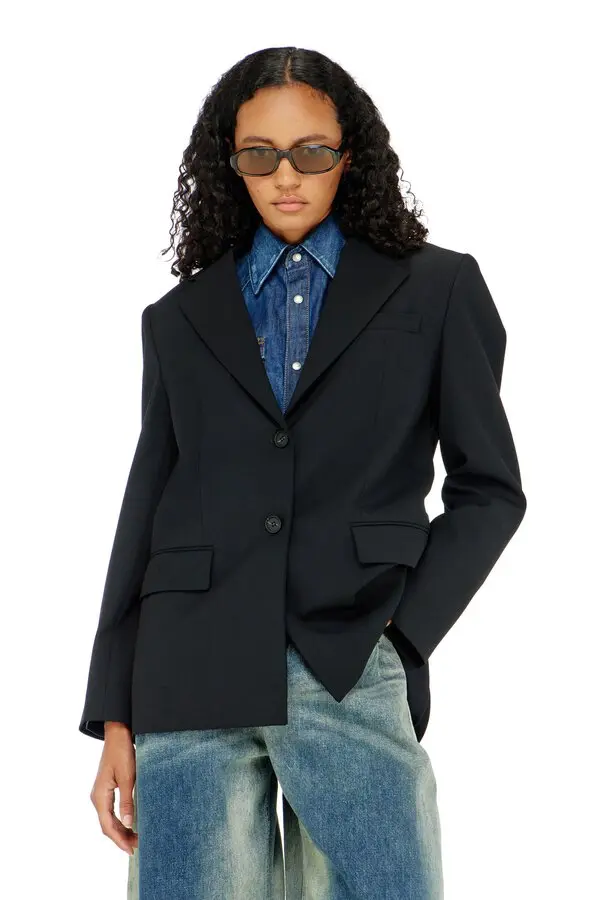 DIESEL® Wool Blend Blazer