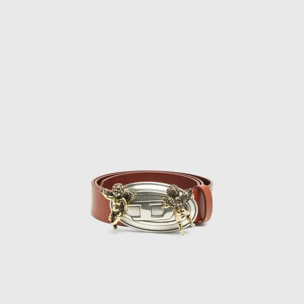 DIESEL® Leather Belt - Brown