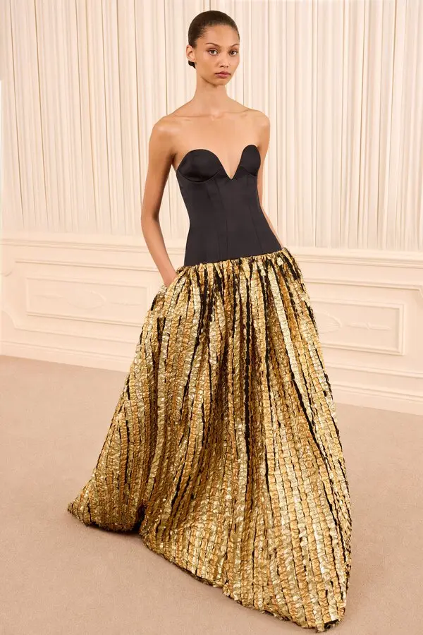 Ulla Johnson Delora Strapless Lurex Gown