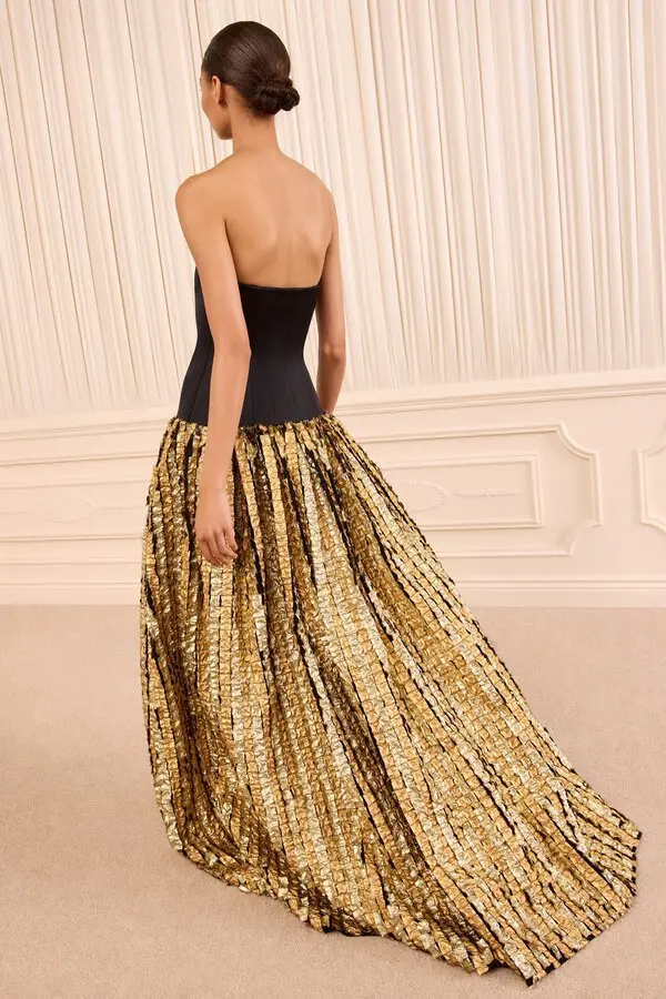 Ulla Johnson Delora Strapless Lurex Gown
