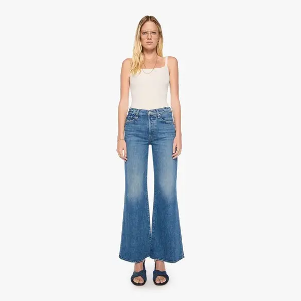 MOTHER The Tomcat Roller "on A Roll" Jeans - Blue