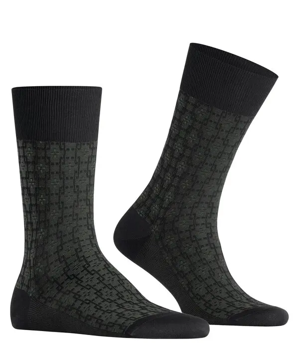 Falke Artwork Tie Dress Socks