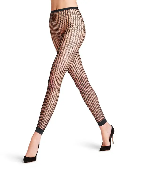 Falke Wicker Game Leggings - Black