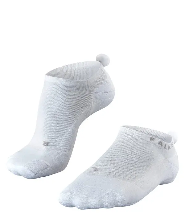 Falke Invisible Pompom Golf Socks - White