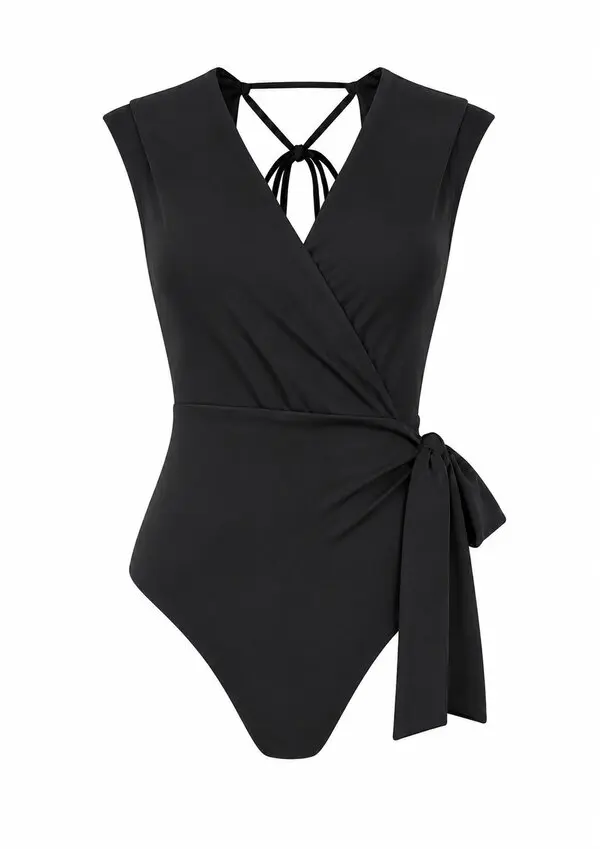 PLIVATI Kolinda One Piece Swimsuit - Black