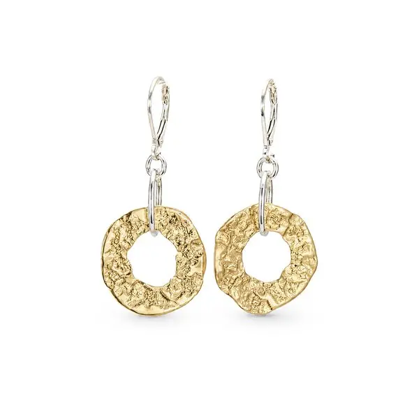 KARYN CHOPIK STUDIO LTD Gold / Silver Shibumi Earrings - Gold/silver