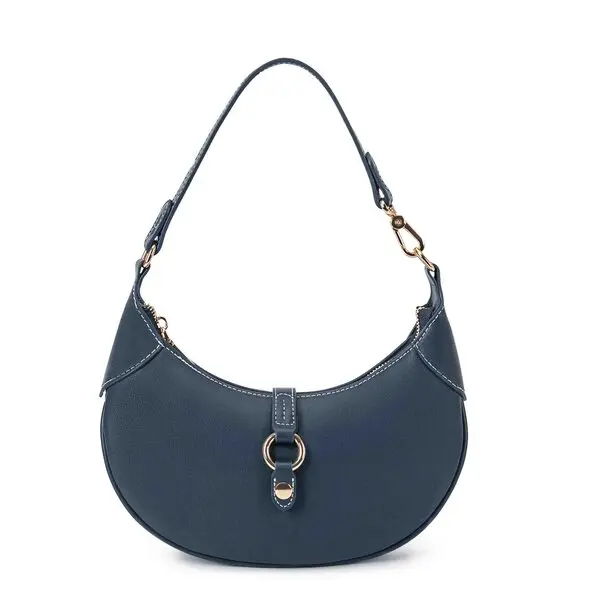 MKF COLLECTION - J'OMOR Mire Half Moon Shoulder Bag - Blue