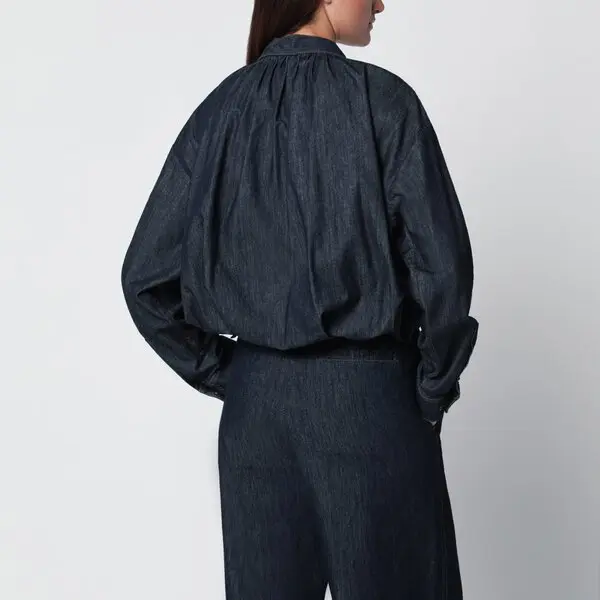 Dries Van Noten Dark Indigo Denim Shirt
