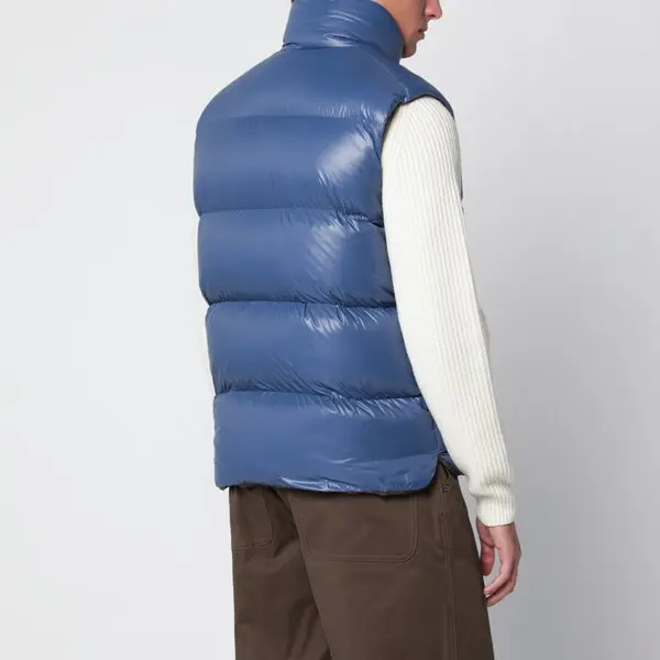 Moncler Padded Gilet In Nylon Laqu