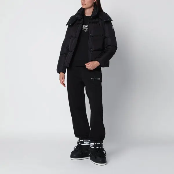 Moncler Nylon Down Jacket With Maxi Boudin Quilting